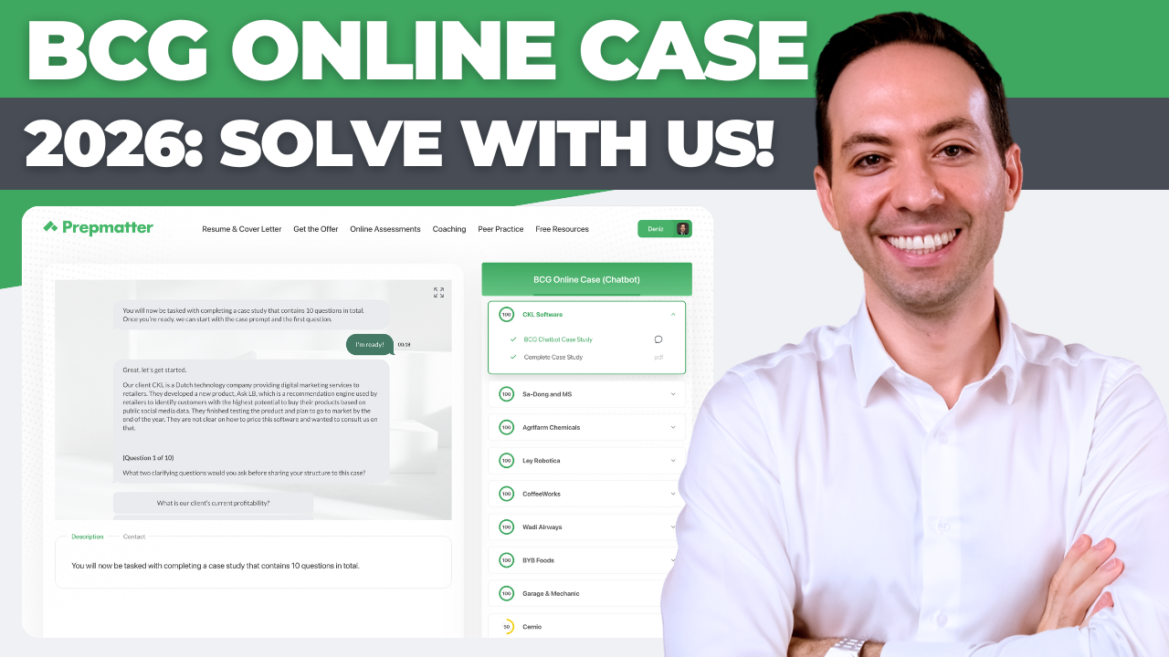 BCG Online Case Assessment: Complete Guide to Questions and Format ...